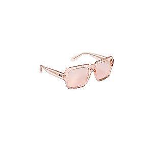Ray-Ban Women's RB4408 Magellan Sunglasses, Transparent Pink, One Size