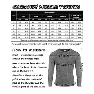 COOFANDY Men's 2 Pack Gym Muscle Shirt Long Sleeve Stretch Ribbed Workout Tee Bodybuilding Hiking Running Training Fitness Tops (Wine Red/Dark Grey, XL)