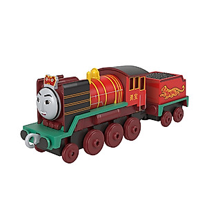 Thomas & Friends Trackmaster Yong Bao Large Metallic Toy Train for Kids Ages 3 and Up (HHN39)