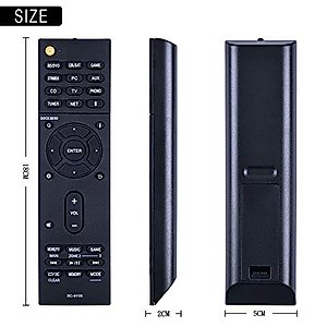 The New RC-911R RC911R Replacement for ONKYO AV Receiver The Remote Controller. Suitable for HT-S7800 TX-NR555 TX-NR575 TX-NR585 TX-NR656 TX-NR686 TX-NR676 TX-NR757 TX-NR777 TX-NR787 TX-RZ610