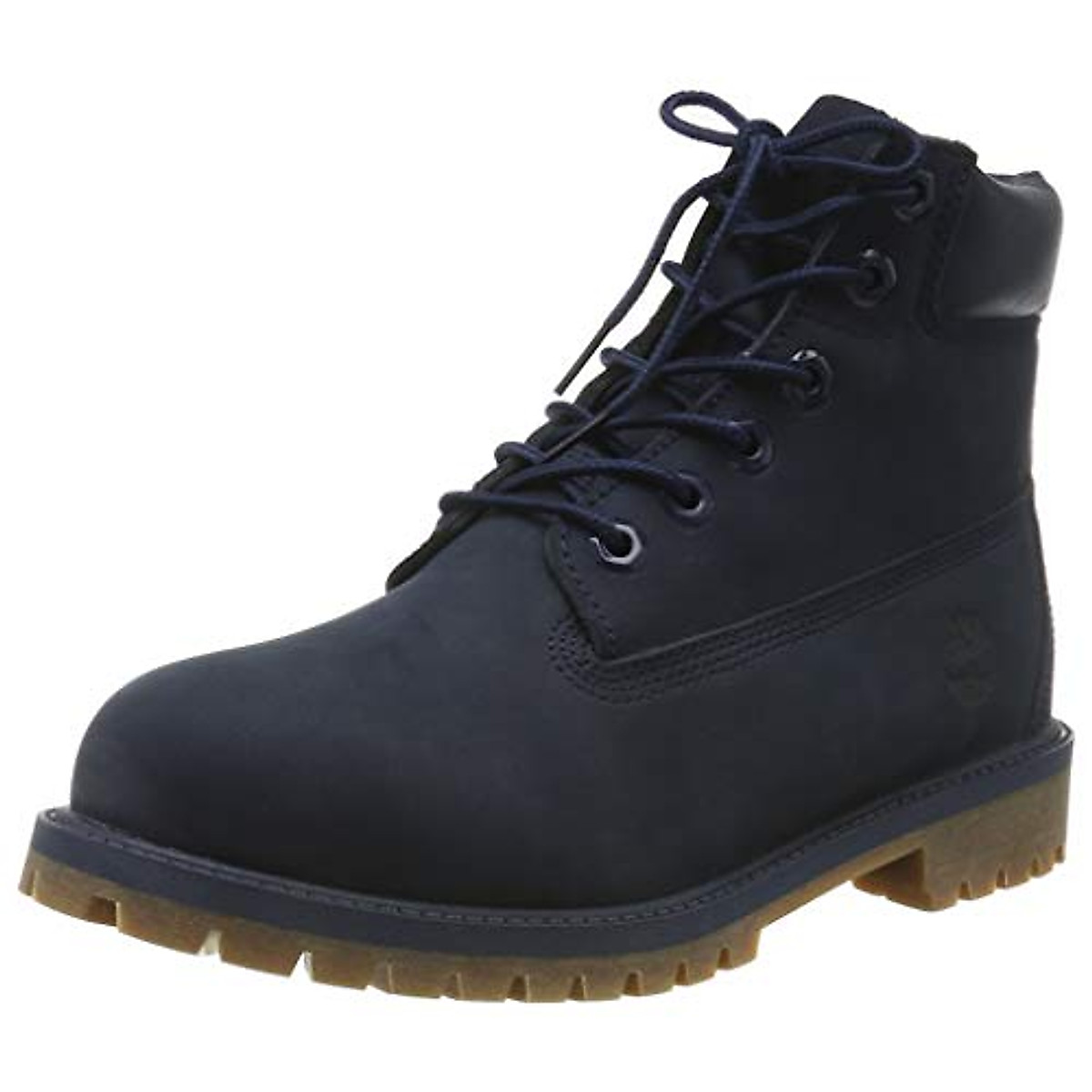 Timberland Womens Premium Combat & Lace-Up Boots Blue 6 Medium (B,M)