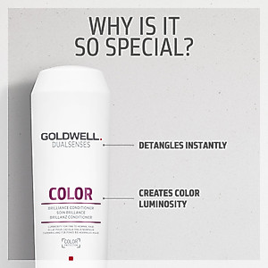 Goldwell Dualsenses Color Brilliance Conditioner, 10.1 Fl Oz (Pack of 1)