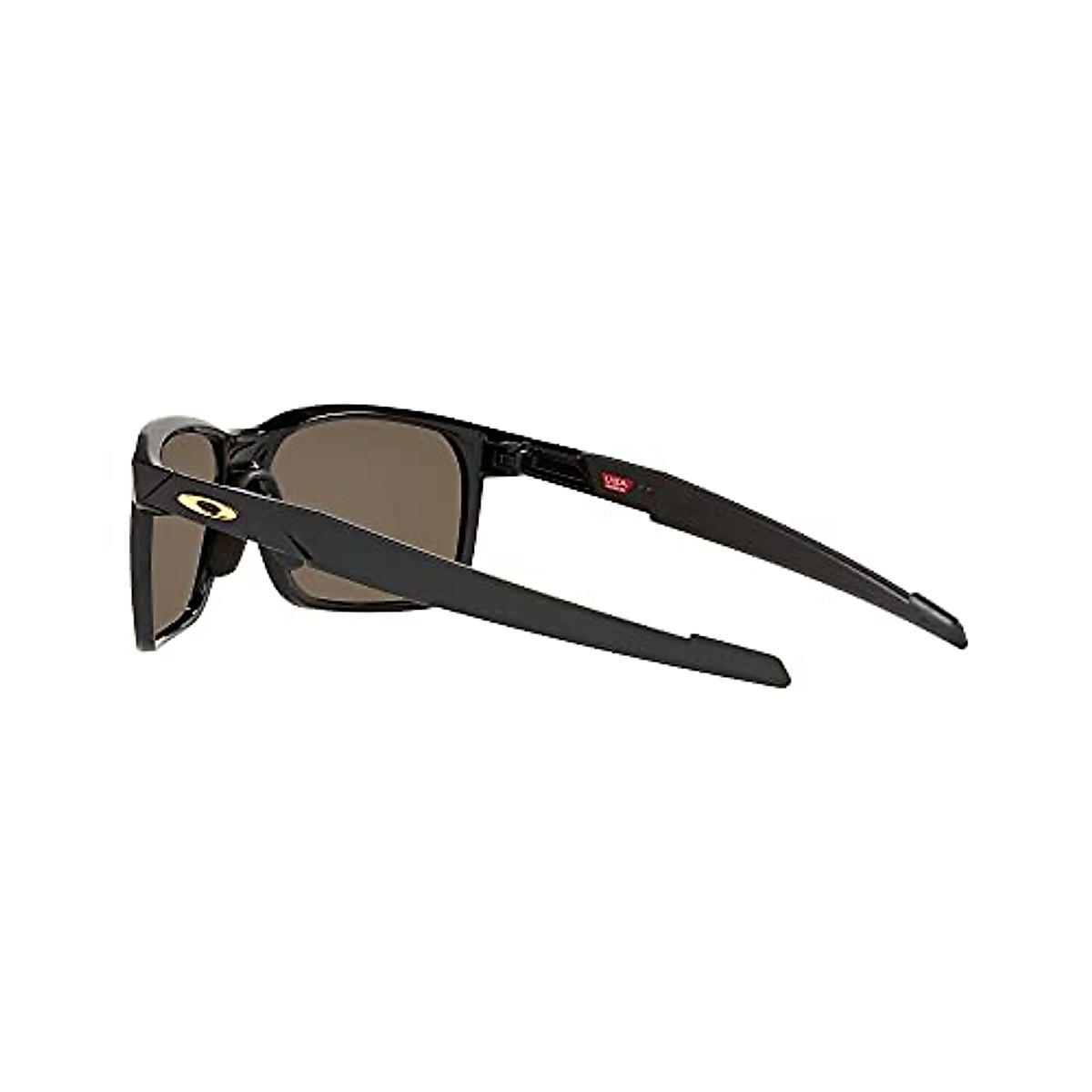 Oakley Men's OO9460 Portal X Rectangular Sunglasses, Polished Black/Prizm 24K Polarized, 59 mm