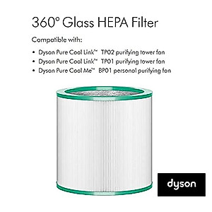 Dyson HEPA Filter 360° Glass Air Purifier Replacement (TP01, TP02, BP01) 360° Glass,