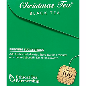 Twinings Christmas Tea - Black Tea Blended with Spicy and Aromatic Clove and Cinnamon, Tea Bags Individually Wrapped, 20 Count Ea (Pack of 2)