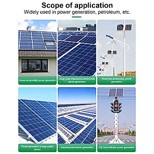 Gugxiom Solar PV Fuse Connector, IP68 Waterproof 1000V in Line Fuse Holder for Solar Panel Connection, Male Female with 1 Built in Fuse(15A)