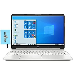Newest HP 15t 15.6" FHD IPS Professional Laptop 11th Gen (Intel i5-1135G7 4-Core, 32GB RAM, 2TB PCIe SSD, Intel Iris Xe, (10 Key) Keyboard, FP Reader, AC WiFi, Bluetooth, HD Webcam, Win11H) w/Hub