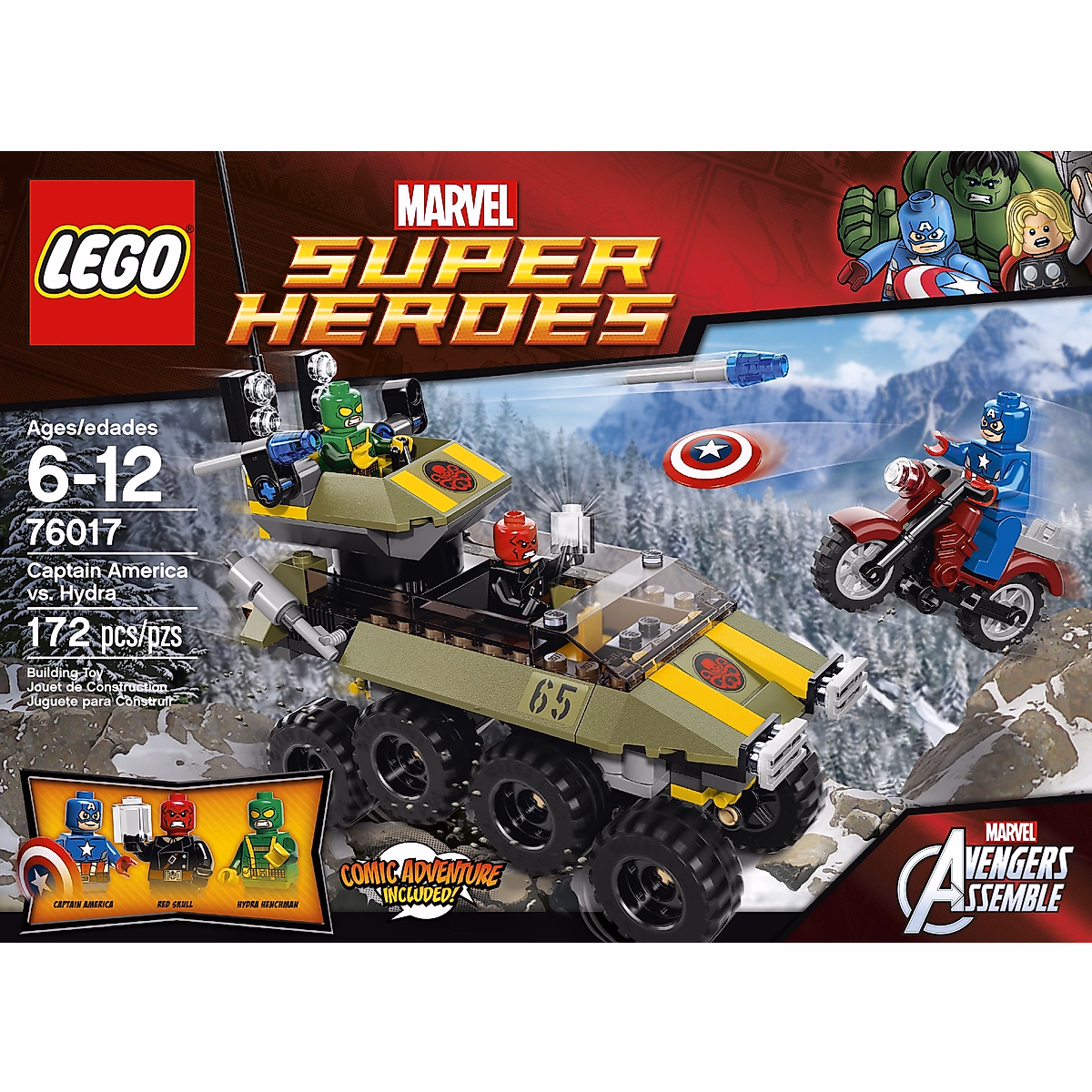 LEGO 76017 Superheroes Captain America vs. Hydra