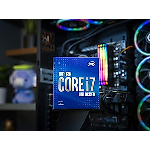 Intel Core i7-10700KF Desktop Processor 8 Cores up to 5.1 GHz Unlocked Without Processor Graphics LGA1200 (Intel 400 Series chipset) 125W