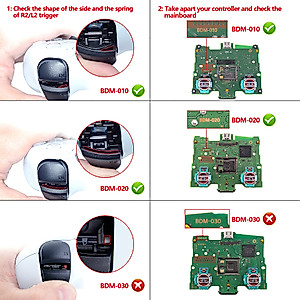 eXtremeRate Armor of Ragnarok Touchpad Front Top Shell Compatible with ps5 Controller BDM-010 BDM-020, DIY Replacement Shell Custom Touch Pad Cover Faceplate Compatible with ps5 Controller