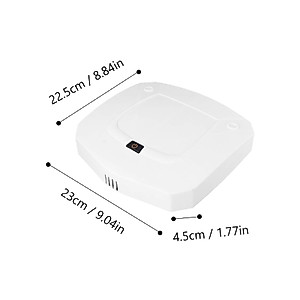 Hemoton Sweeping Robot Household Vacuum Cleaners Handheld Vacuums Dust Busters Cars Mops Flooring Vacuum Cleaners for Home Vacuum Robot Robots Auto Cleaner Plastic White Carpet Cordless