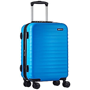 Amazon Basics 21-Inch Hardside Spinner, Light Blue