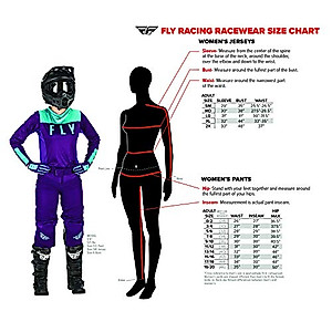 Fly Racing 2022 Adult Women's F-16 Jersey (Grey/Black/Pink, Small)