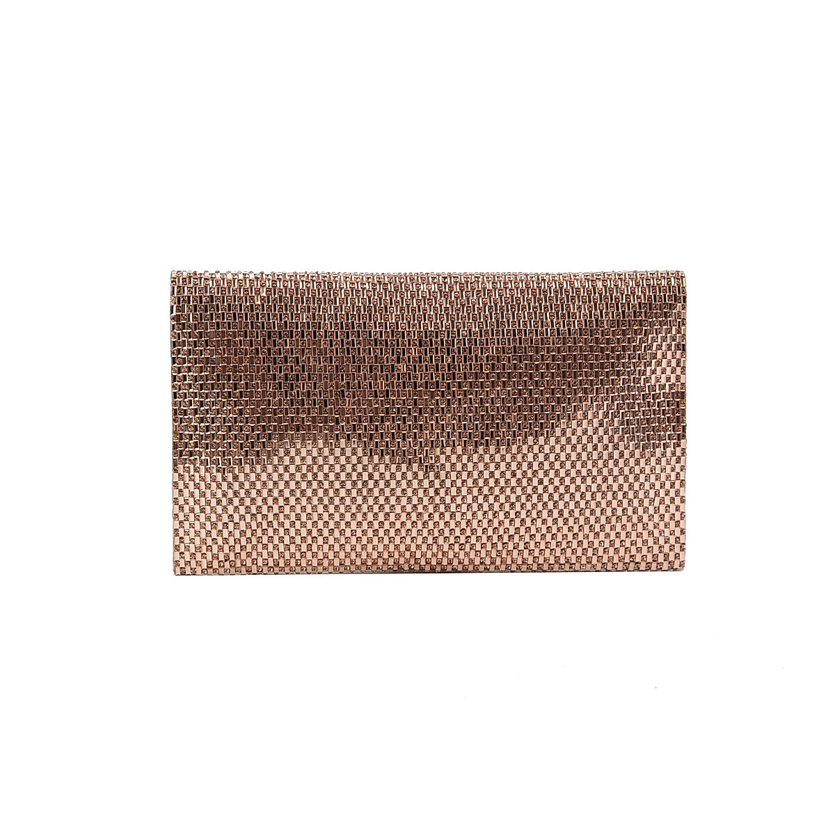 Ladies evening bags; bling handbags; ladies evening bags; ladies shoulder bags; detachable shoulder straps-Brown