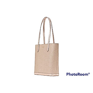 Kate Spade New York Large Tinsel Glitter Tote (Rose Gold)
