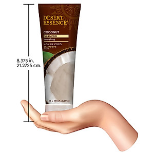 Desert Essence Shampoo, Coconut, 8 FZ, (2 pack)