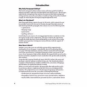 Daily Paragraph Editing, Grade 8 Teacher Edition