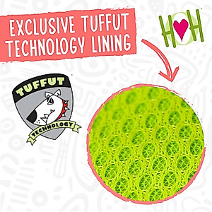 HuggleHounds Knottie Plush Dog Toy - Dog Stuffed Animal Toy, Puppy Toys, Squeaky Dog Toy for Small, Medium & Large Dogs, Durable Plush to Keep Busy, Officially Licensed - LSU Mike The Tiger, Large