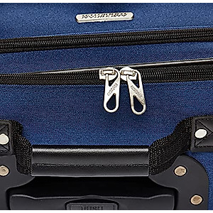 American Tourister Fieldbrook XLT Softside Upright Luggage, Navy, 4-Piece Set (BB/DF/21/25)