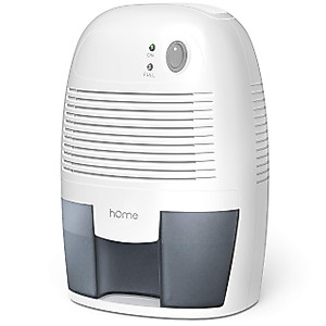 hOmeLabs Small Space Dehumidifier with Auto Shut Off - Compact and Portable