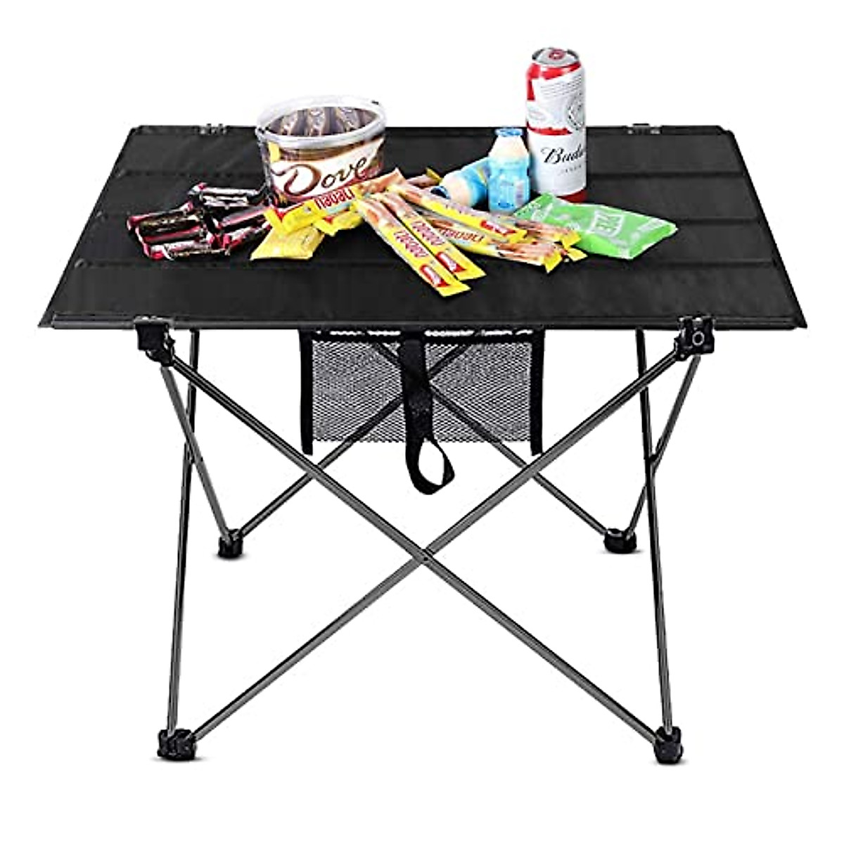 SUNESA Portable Picnic Table Portable Folding Table Outdoor Camping Home Barbecue Picnic Ultra Light Traveling Table Fishing Foldable Camping Table
