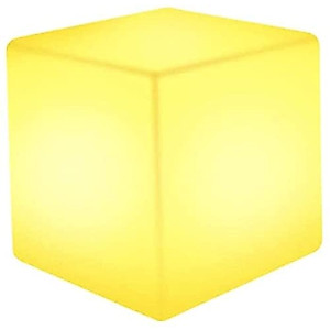 HTZ Summer Party Creative Colorful Stools Outdoor Courtyard Lamp,Indoor Night Light Led Stool Tables Color Home Garden Decoration Bedroompatio De/80Cm/31.4 inch (Color : 35cm/13.7 Inch)