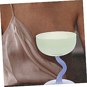 Didiseaon Mini Dessert Bowls 3pcs Parfait Pudding Ice Cocktail Decorative Wine Cream Wedding Cup Sundae Glass Home Condiment Fancy Mousse Glasses Birthday Mini Bowl Footed Yogurt for