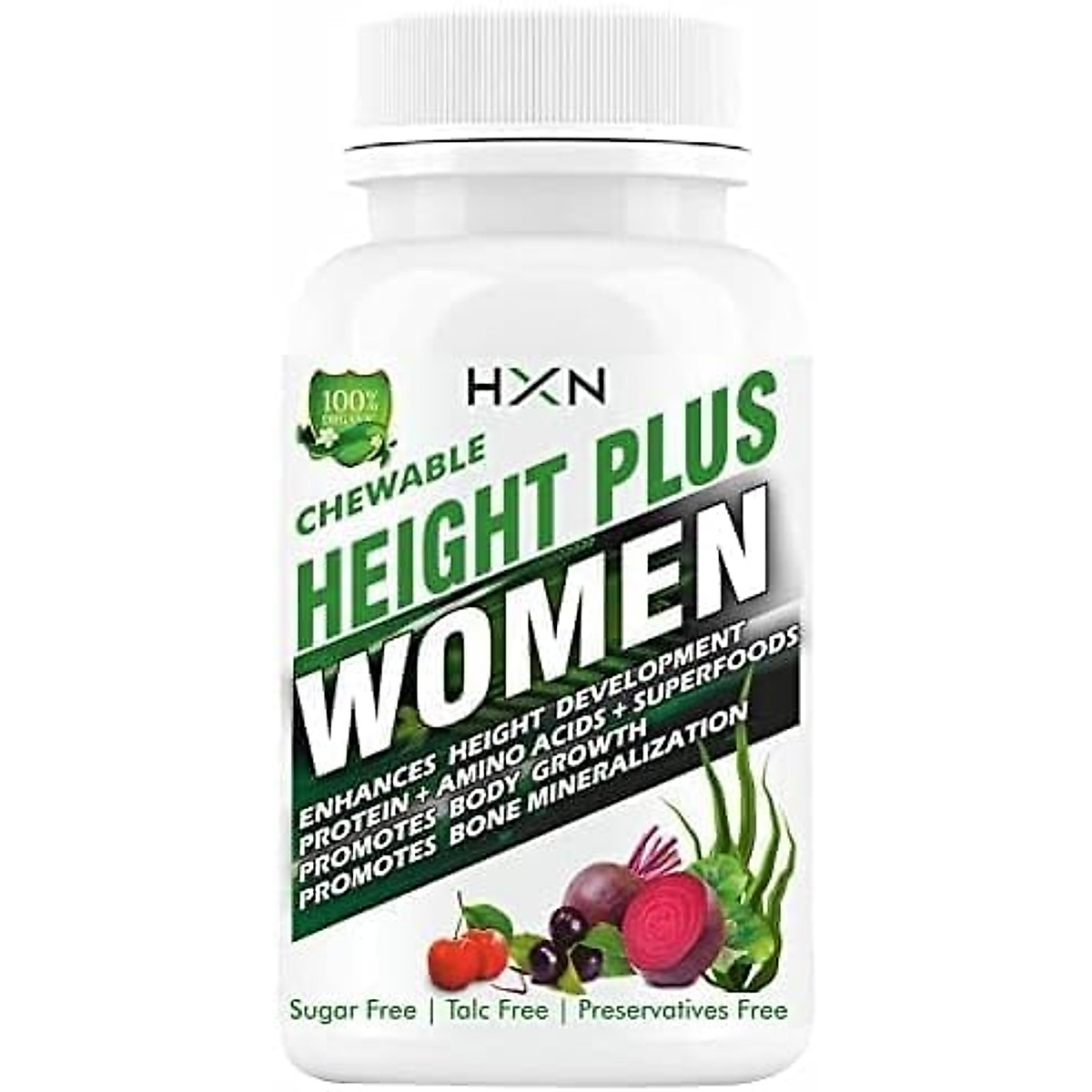 JEVR Height Increase Medicine for Women Enriched with Essential Amino Acids, and Ayurvedic Superfoods for Women- 60 Tablets (Pack 1)
