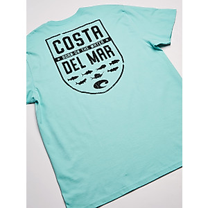 Costa Del Mar Species Shield Short Sleeve T Shirt, Chill, 2XL