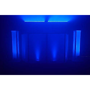 Rockville ROCKSTRIP 252 LED 5 Channel DMX RGB Color Strip DJ Wash Up Light Bar