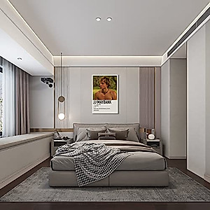 ABOUD JJ MAYBANK RUDY Posters PANKOW Canvas Poster Wall Art Decor Print Picture Paintings for Living Room Bedroom Decoration Panel Hanging Posters Vertical Unframe-style 08x12inch(20x30cm)