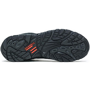 Merrell Men's Moab Onset Mid Waterproof Composite Toe Construction Boot, Black, 10