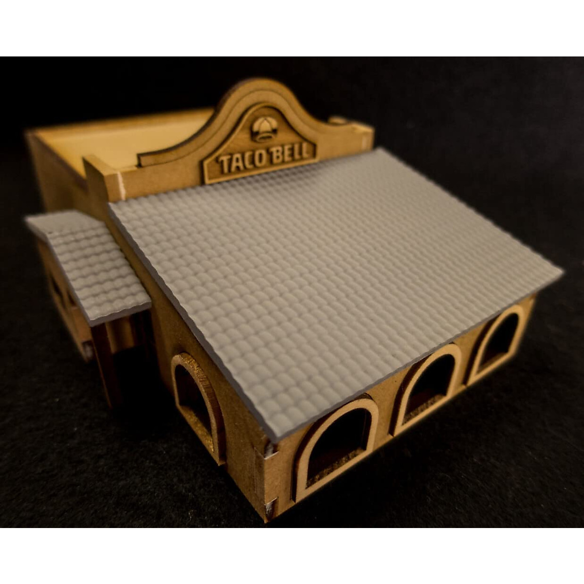 GameCraft Miniatures 28mm Taco Restaurant (MDF) - 28MMDF163