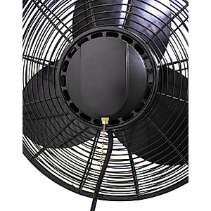 Air King 9020 1/6 HP Industrial Grade Wall Mount Fan, 20-Inch,Black