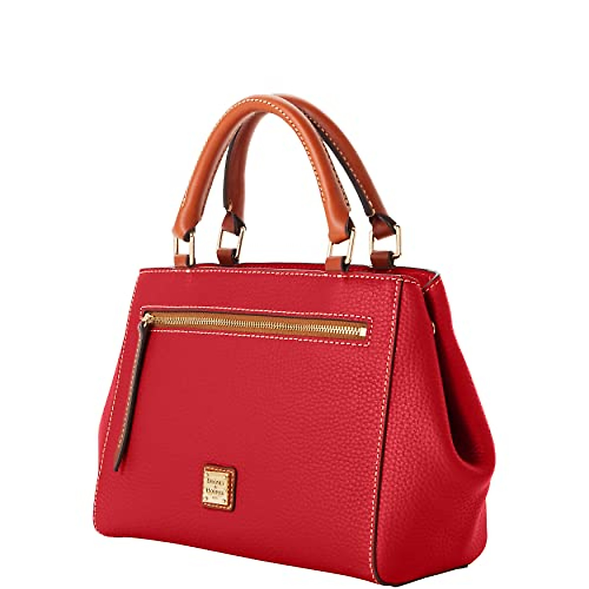 Dooney & Bourke Pebble Grain Small Zip Satchel