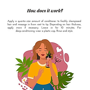 Shea Butter, Avocado & Lychee Conditioner, Moisturizing Blend, for Dry Hair, 16 fl oz (473 ml), artnaturals