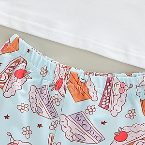 Halloween Outfits Baby Girls Long Sleeve Pumpkin Pumpkin Shirt Tops+ Bell Bottoms 2Pcs Fall Flare Pant Clothes Set (X-Pies Before Guys, 4-5 Years)