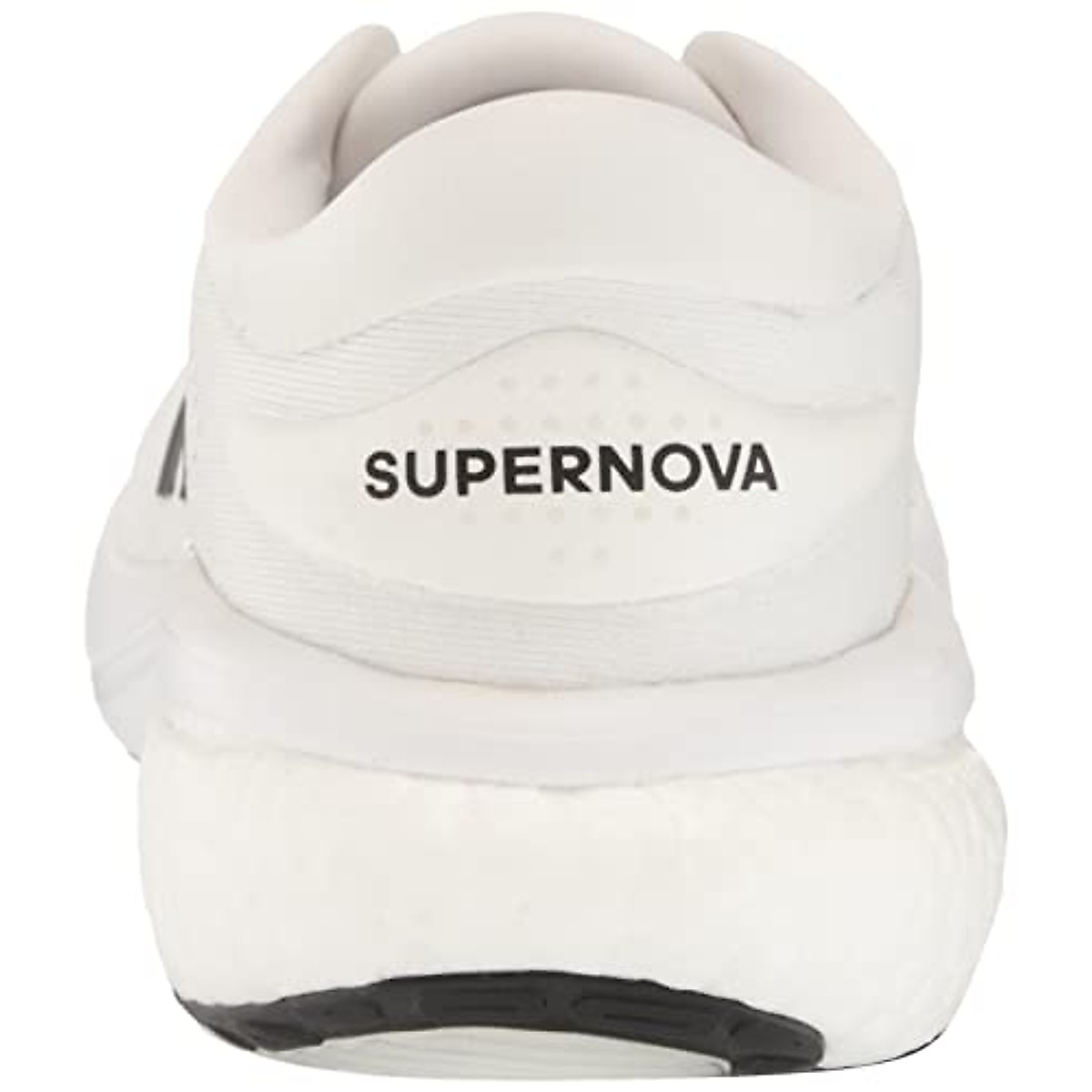 adidas Men's Supernova 2 Running Shoe, White/Black/Dash Grey, 15