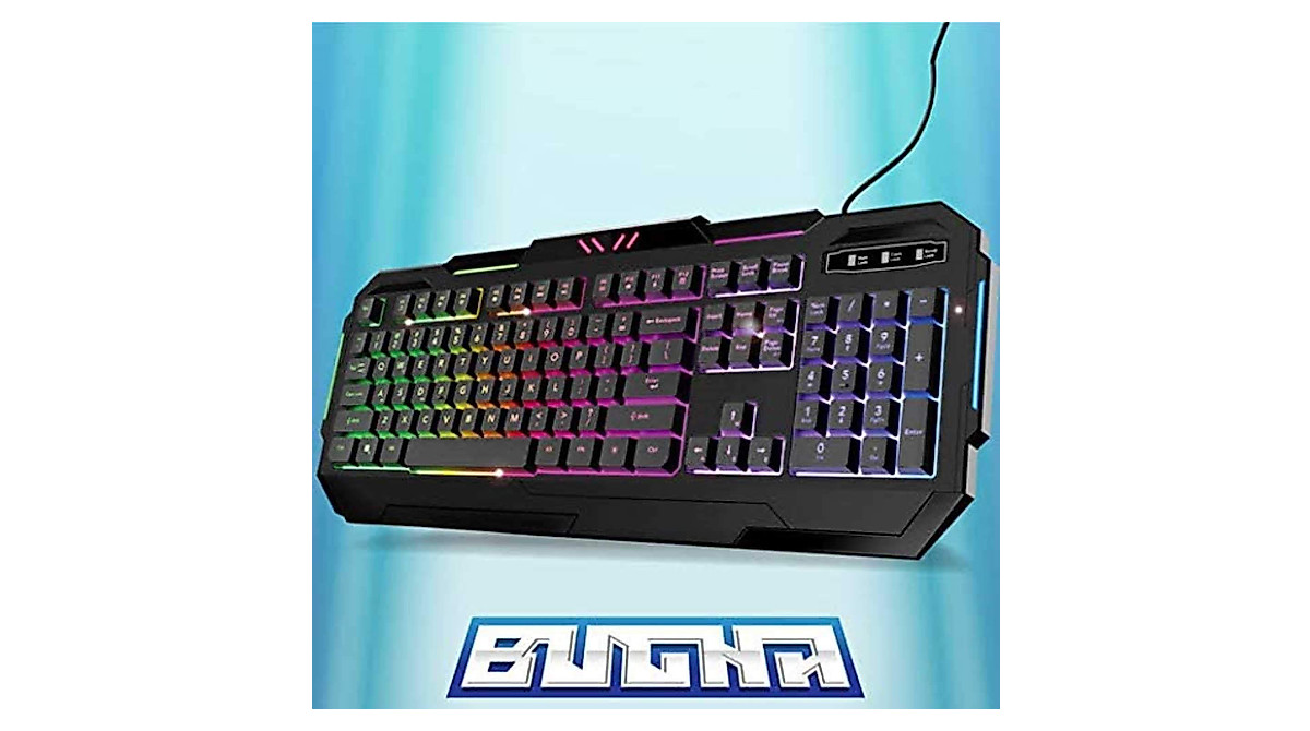 Bugha LED USB Gaming Keyboard - Level Up Your Game