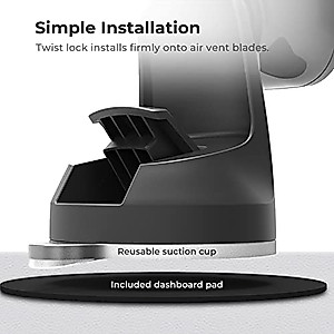 iOttie iTap 2 Magnetic Dashboard Car Mount Holder || Cradle for Samsung Galaxy S22, Google Pixel 7, Motorola Moto G, OnePlus 10, Sony Xperia & Other Android Smartphones