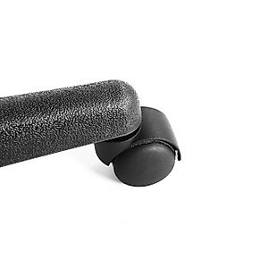 JJS Kids Mesh Rolling Desk Chair, Small Swivel Office Computer Chair for Teens, Low-Back Adjustable Upholstered Student Task Chair, Blue