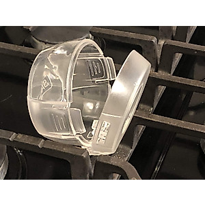 Old Large Child Safety Stove Knob Covers (Set of 6)