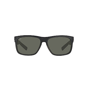 Costa Del Mar Man Sunglasses Net Gray With Gray Rubber Frame, Gray Lenses, 58MM
