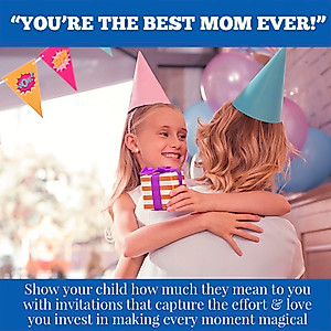 Game On! Video Gamer Birthday Party Fill In Invitations, 20 5x7 Fill In Cards with Twenty White Envelopes by AmandaCreation