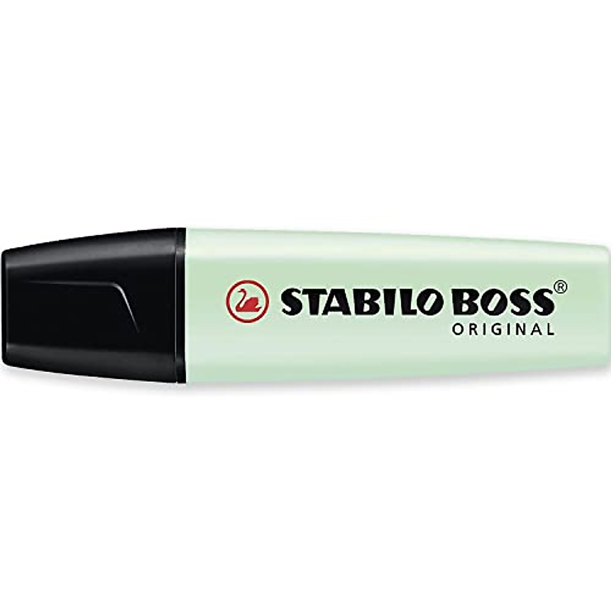 STABILO Highlighter BOSS ORIGINAL - Essential Pastel Pack of 5 - Mint Green, Turquoise, Lilac Haze, Pink Blush & Creamy Peach