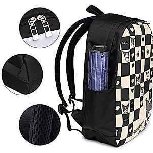 Hfixkva Cartoon School Backpack with Lunch Box Pencil Case Kids Backpack Travel Backpack for Girls Boys Gifts