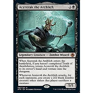 Magic: the Gathering - Acererak The Archlich (087) - Adventures in The Forgotten Realms