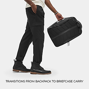 NOMATIC Travel Pack- Black Water Resistant Anti-Theft 30L Flight Approved Carry on Laptop Bag Computer Backpack