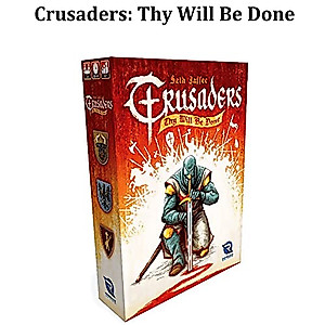 Renegade Game Studios Crusaders: Thy Will Be Done - Medivel Strategy Boardgame, Ages 14+, 2-4 Players, 45-60 Min