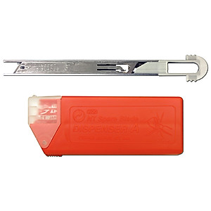 NT CUTTER Upgrade Kit for A-551P, 30-Degree Blade Cartridge with BAD-21P, 1 Cartridge + 10-Blades/Pack (UP-553)